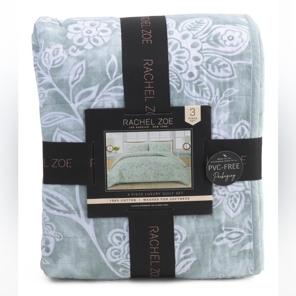 Rachel Zoe | Bedding | Last Chance Rachel Zoe3pc Orcas Floral Cotton ...